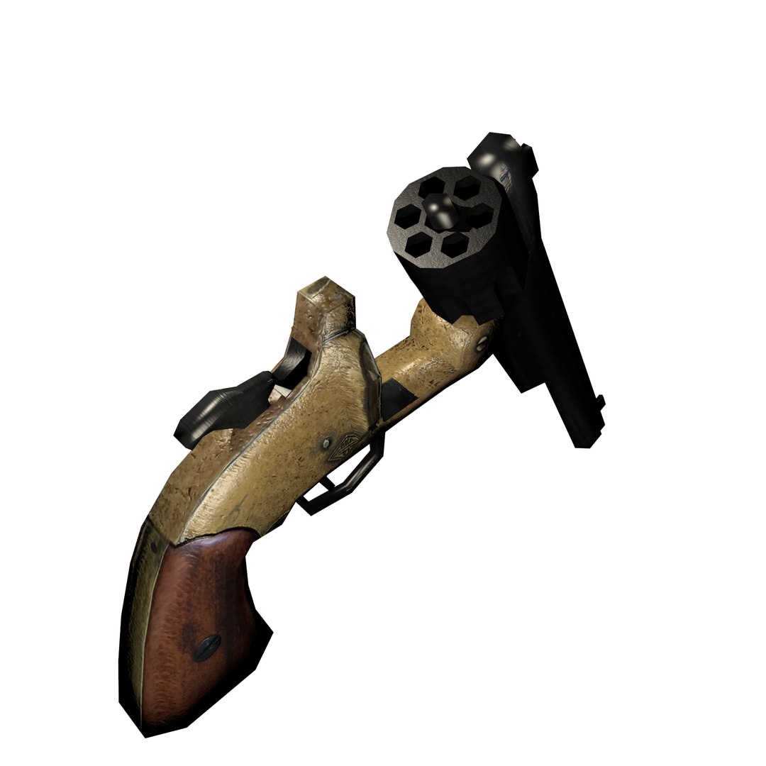 3d 1800 Revolver Model