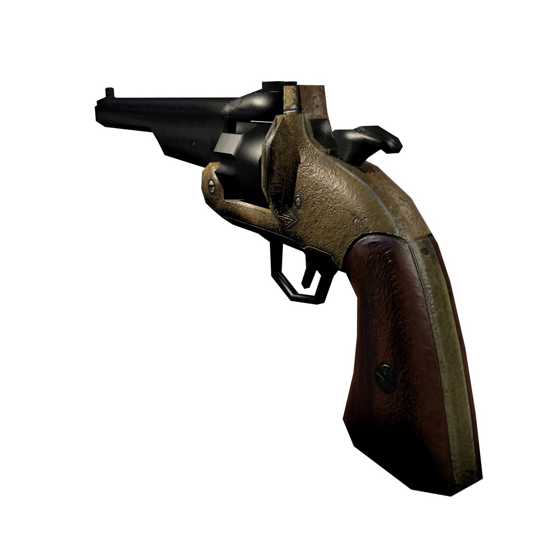 3d 1800 Revolver Model