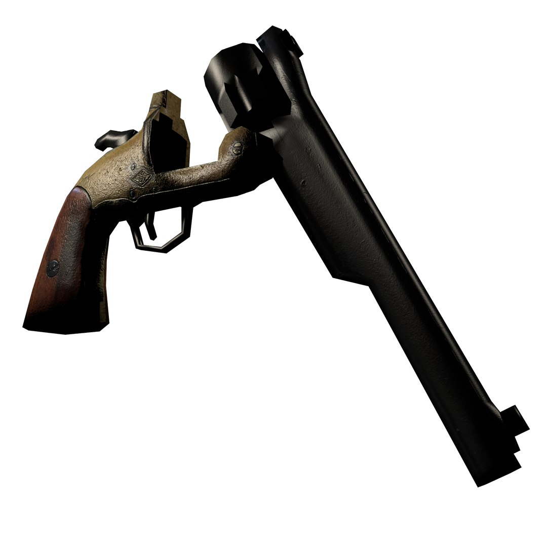 3d 1800 Revolver Model