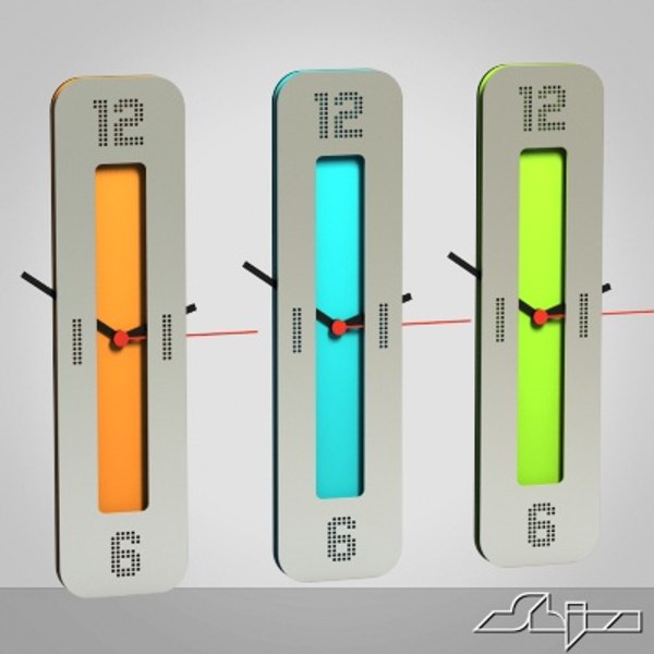 3d model of wall clock