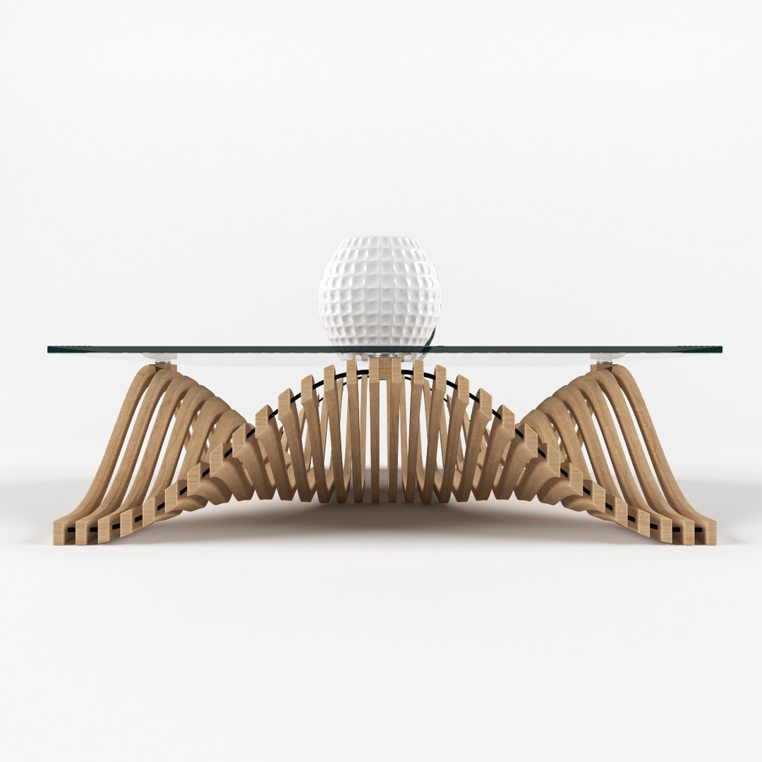 Parametric Table 3D Model - TurboSquid 1391346