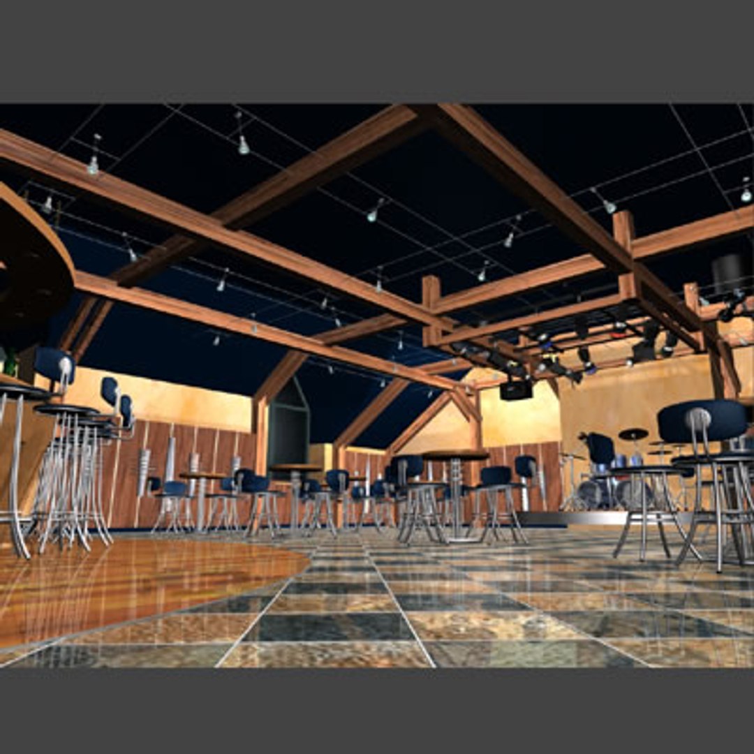 Bar Club 3d Model