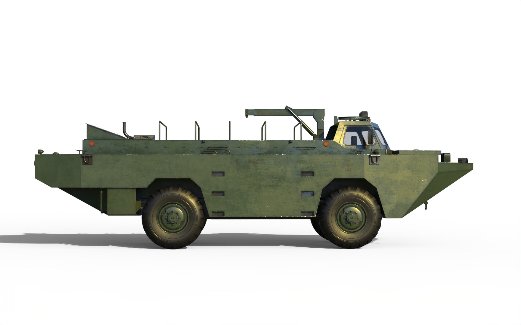 Pegaso 3550 1 VAP Amphibious Model - TurboSquid 1999531