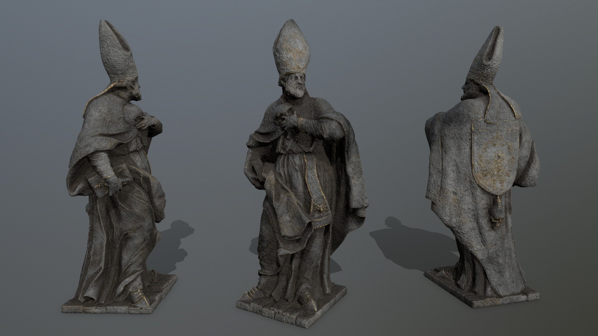 Statue 3D Model - TurboSquid 2366846