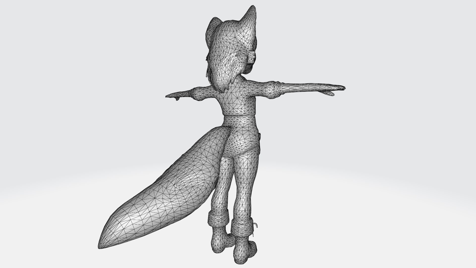3D Ember The Brave Fox Model - TurboSquid 2296379