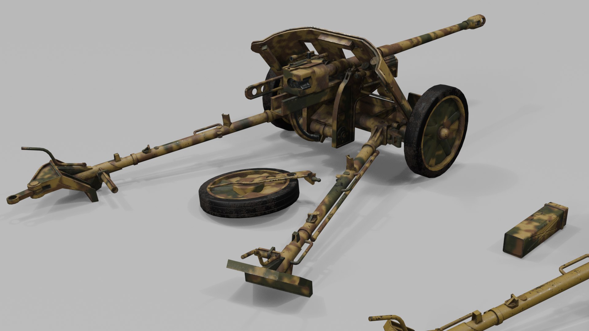 Pak 38 3D - TurboSquid 2387034