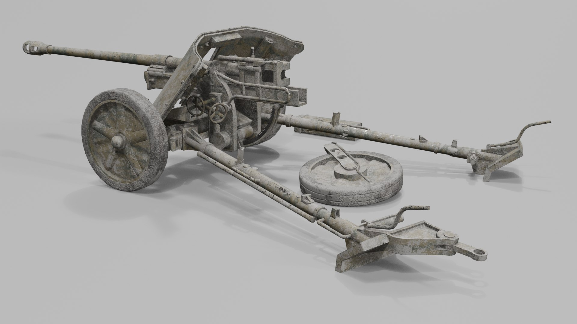 Pak 38 3D - TurboSquid 2387034