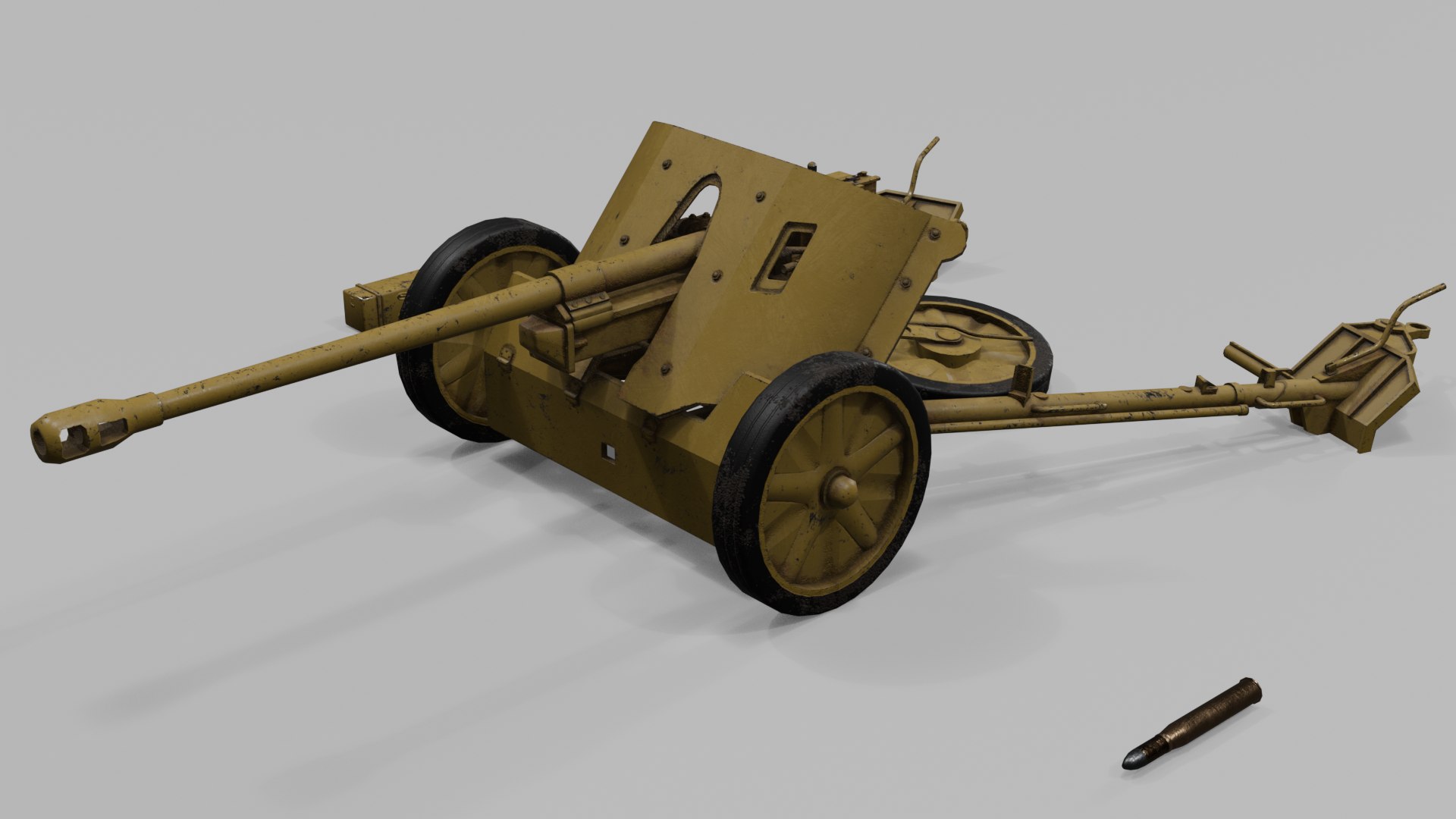 Pak 38 3D - TurboSquid 2387034