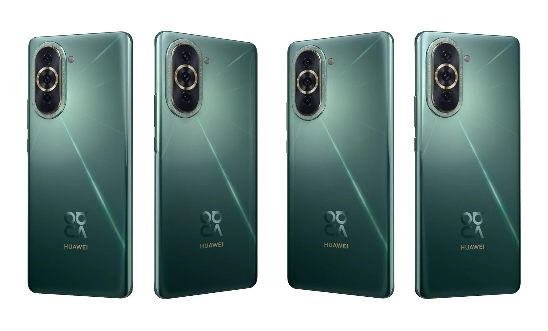 3D Model Huawei Nova 10 Pro Green - TurboSquid 1954150