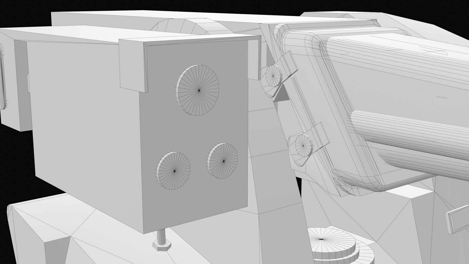 Hitrole-NT Naval Gun 3D Model - TurboSquid 2304382