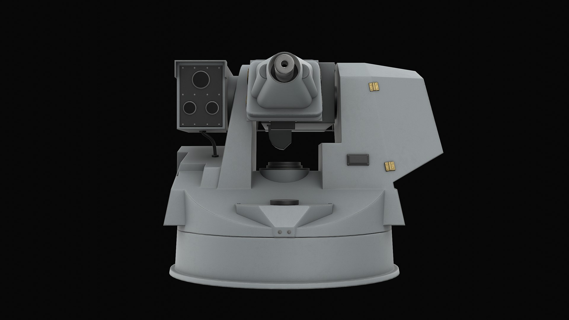 Hitrole-NT Naval Gun 3D Model - TurboSquid 2304382