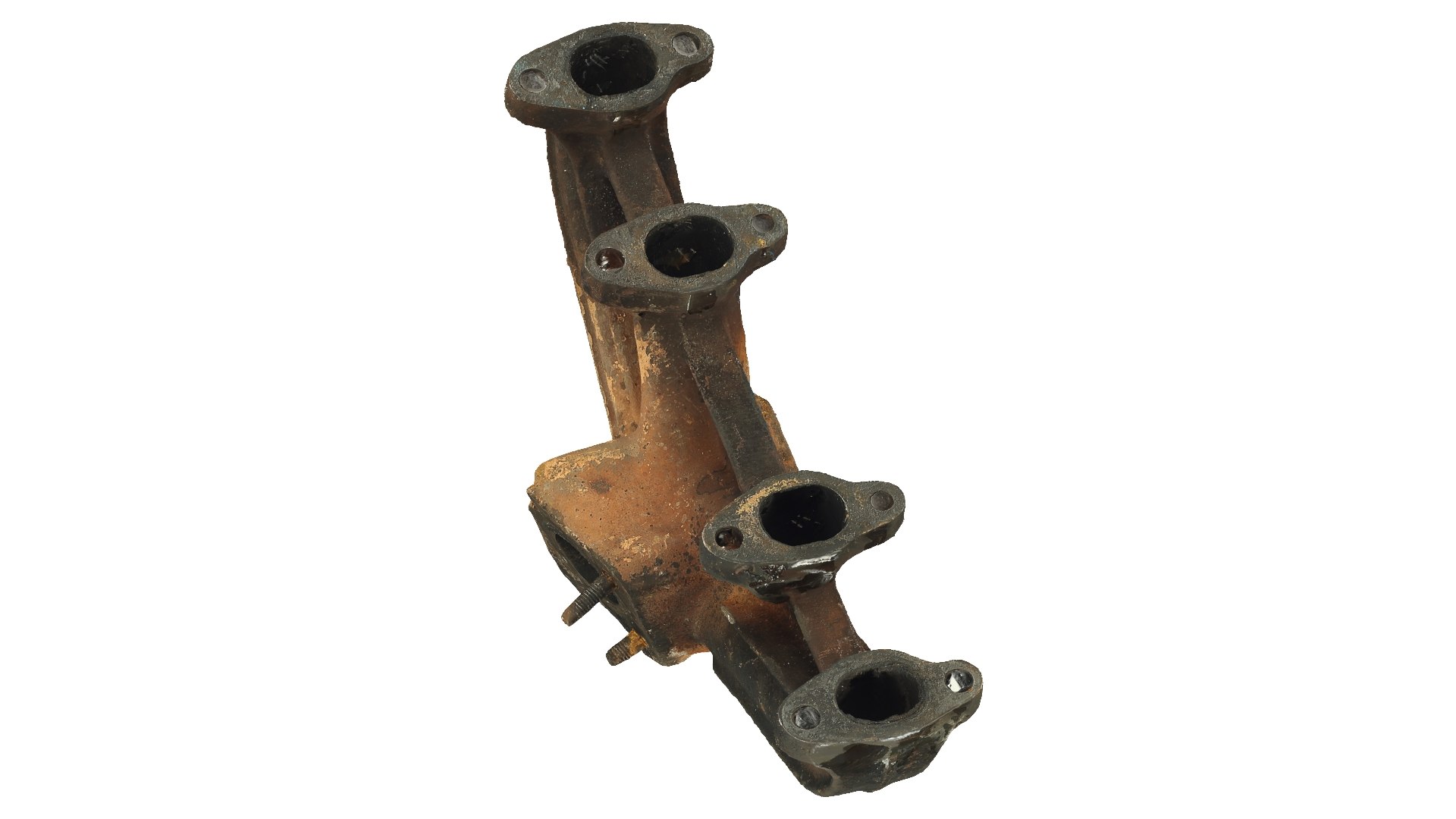 3D Model Broken Exhaust Manifold Raw Scanned - TurboSquid 1816156