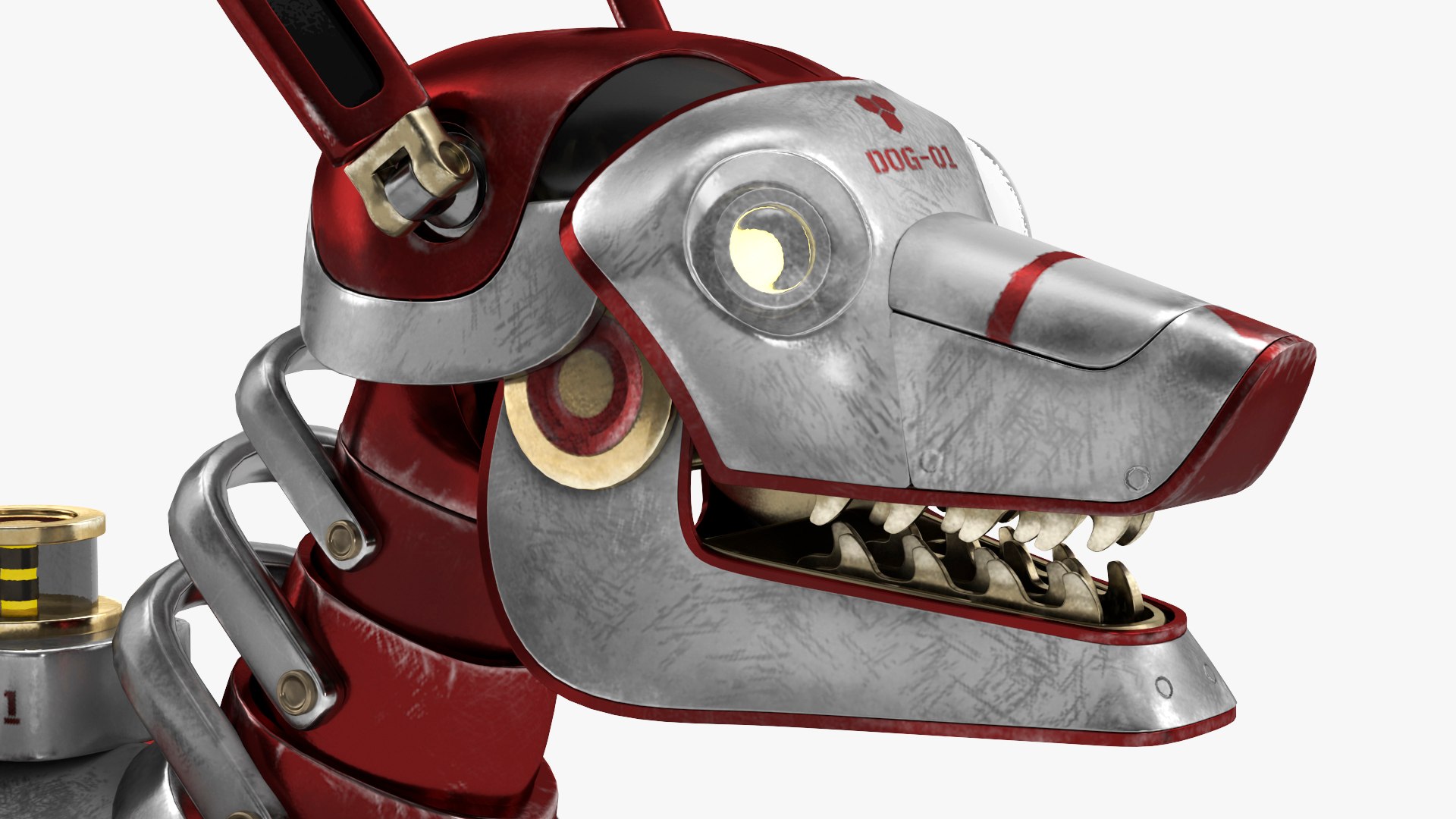 3D Futuristic Robotic Dog Concept Rigged - TurboSquid 2268841