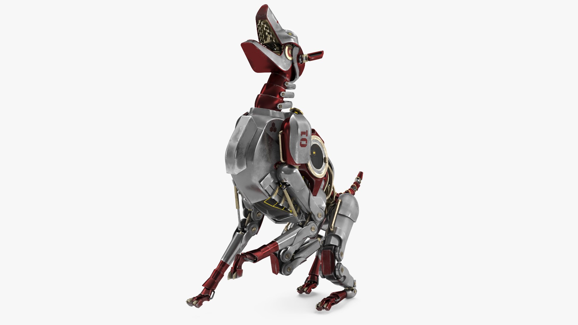 3D Futuristic Robotic Dog Concept Rigged - TurboSquid 2268841