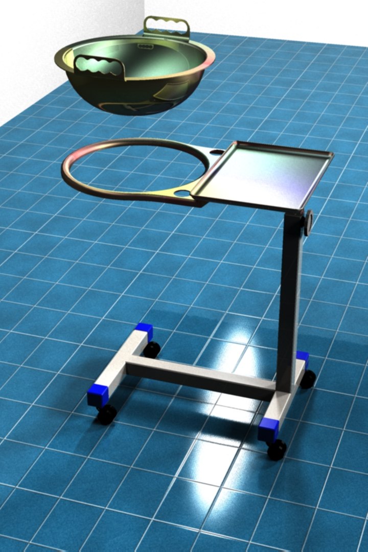 Organ Cart Mayo Retractor Max