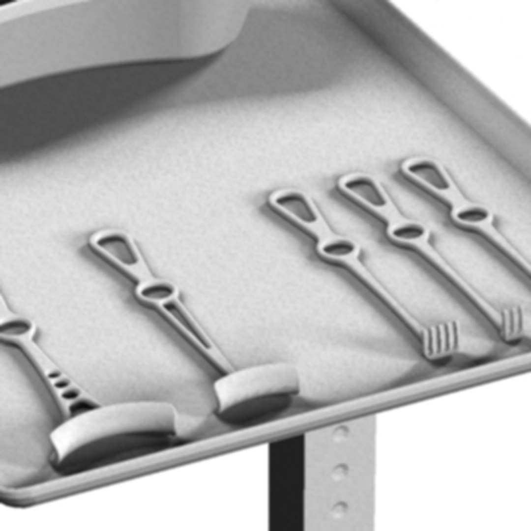 Organ Cart Mayo Retractor Max