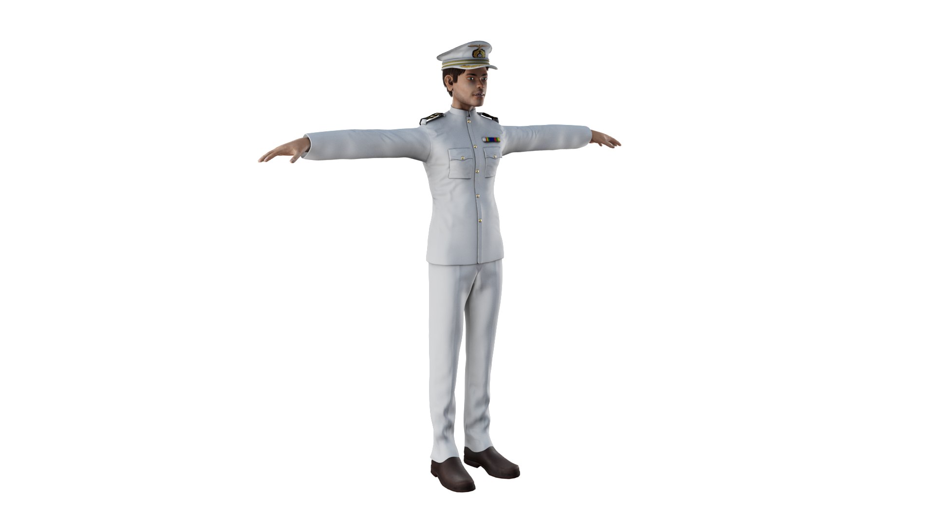 Boat Captain Rig 02 Model - TurboSquid 2130417