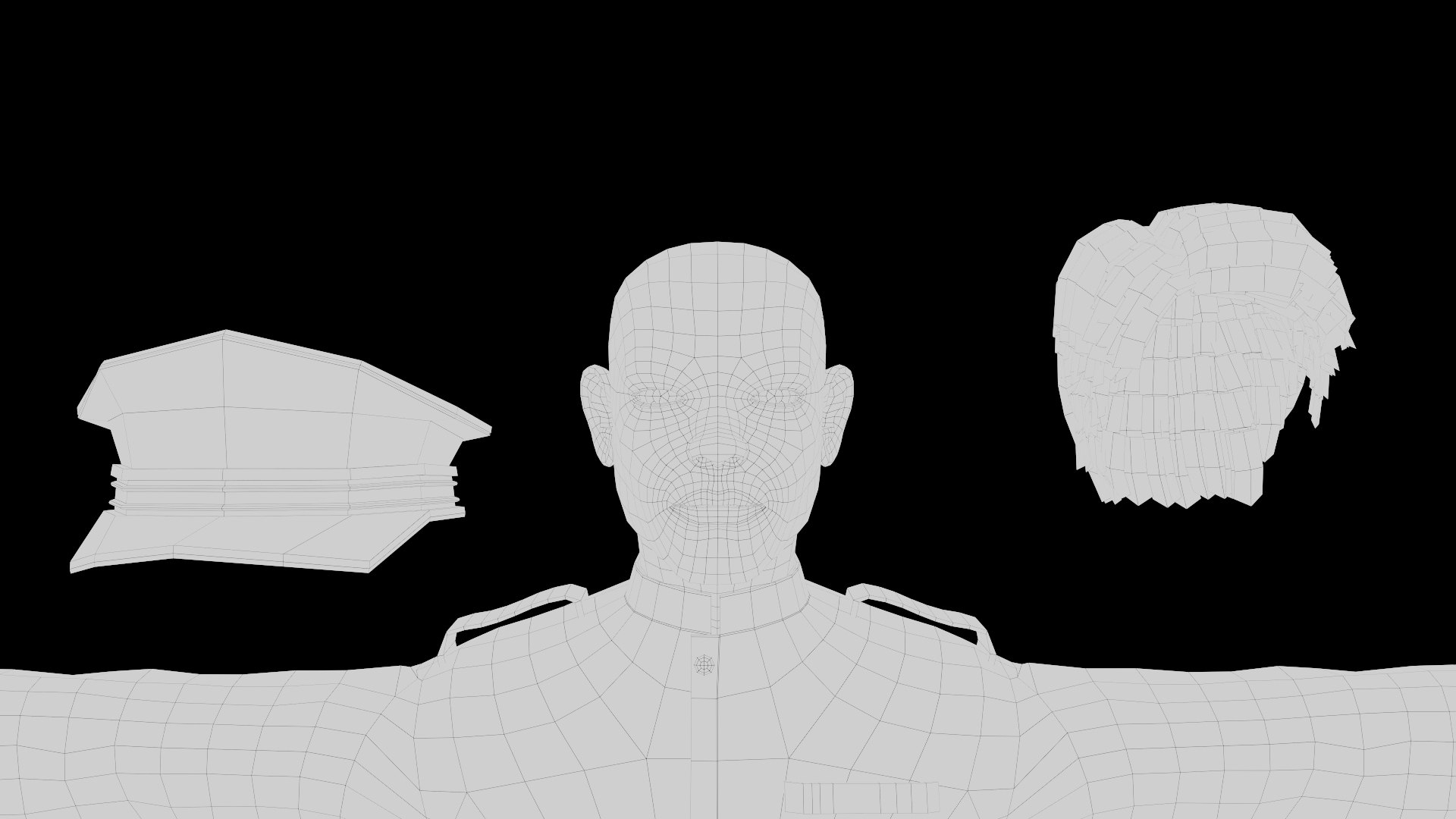 Boat Captain Rig 02 model - TurboSquid 2130417