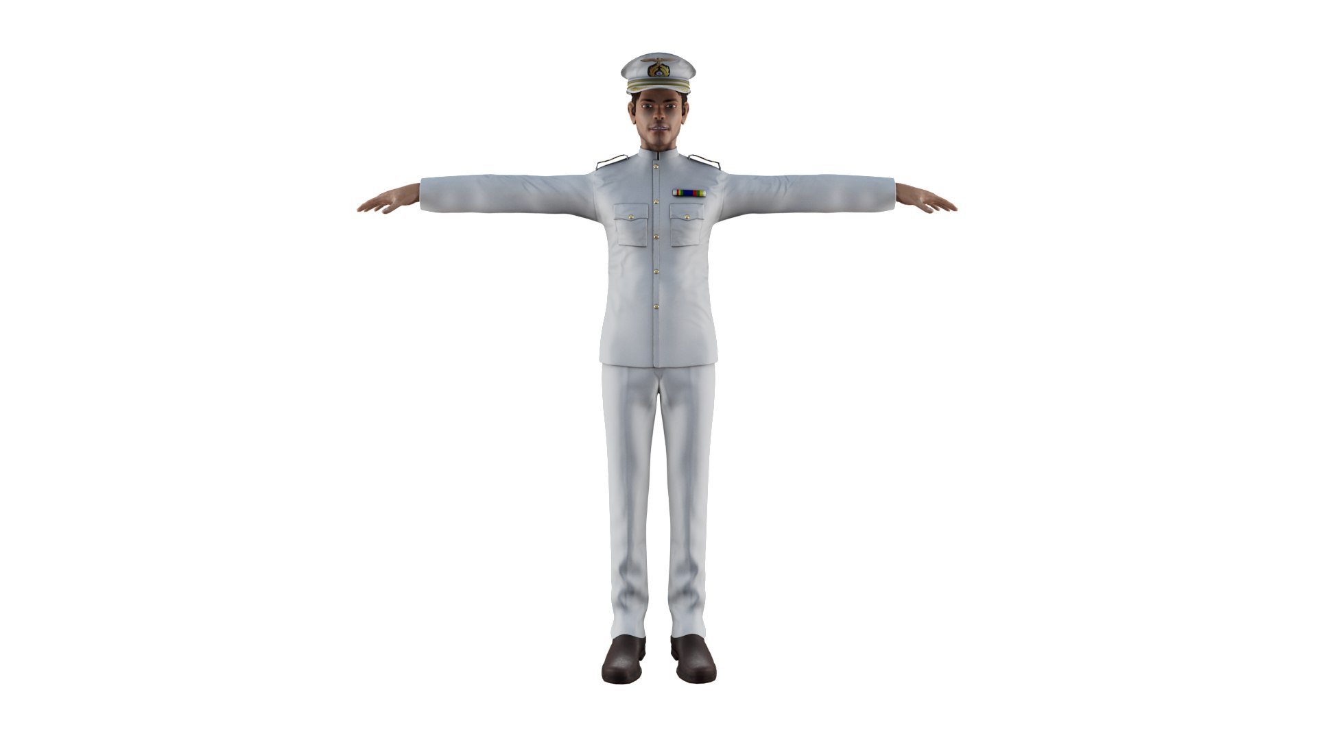 Boat Captain Rig 02 model - TurboSquid 2130417