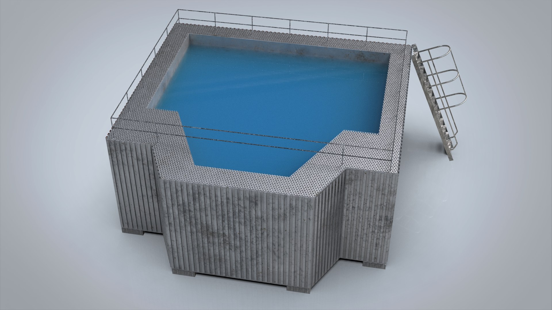 3D model water tank - TurboSquid 1656187