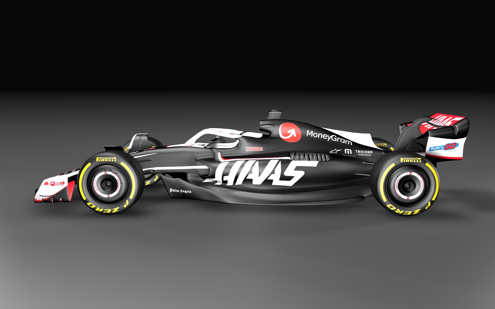 3D F1 Haas 2024- Modele 3D - TurboSquid 2217357
