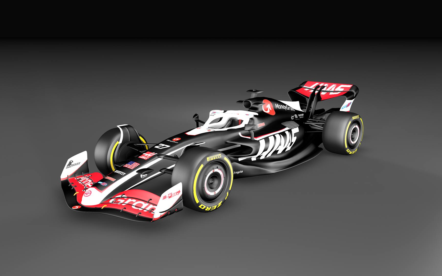 3D F1 Haas 2024- Modele 3D - TurboSquid 2217357