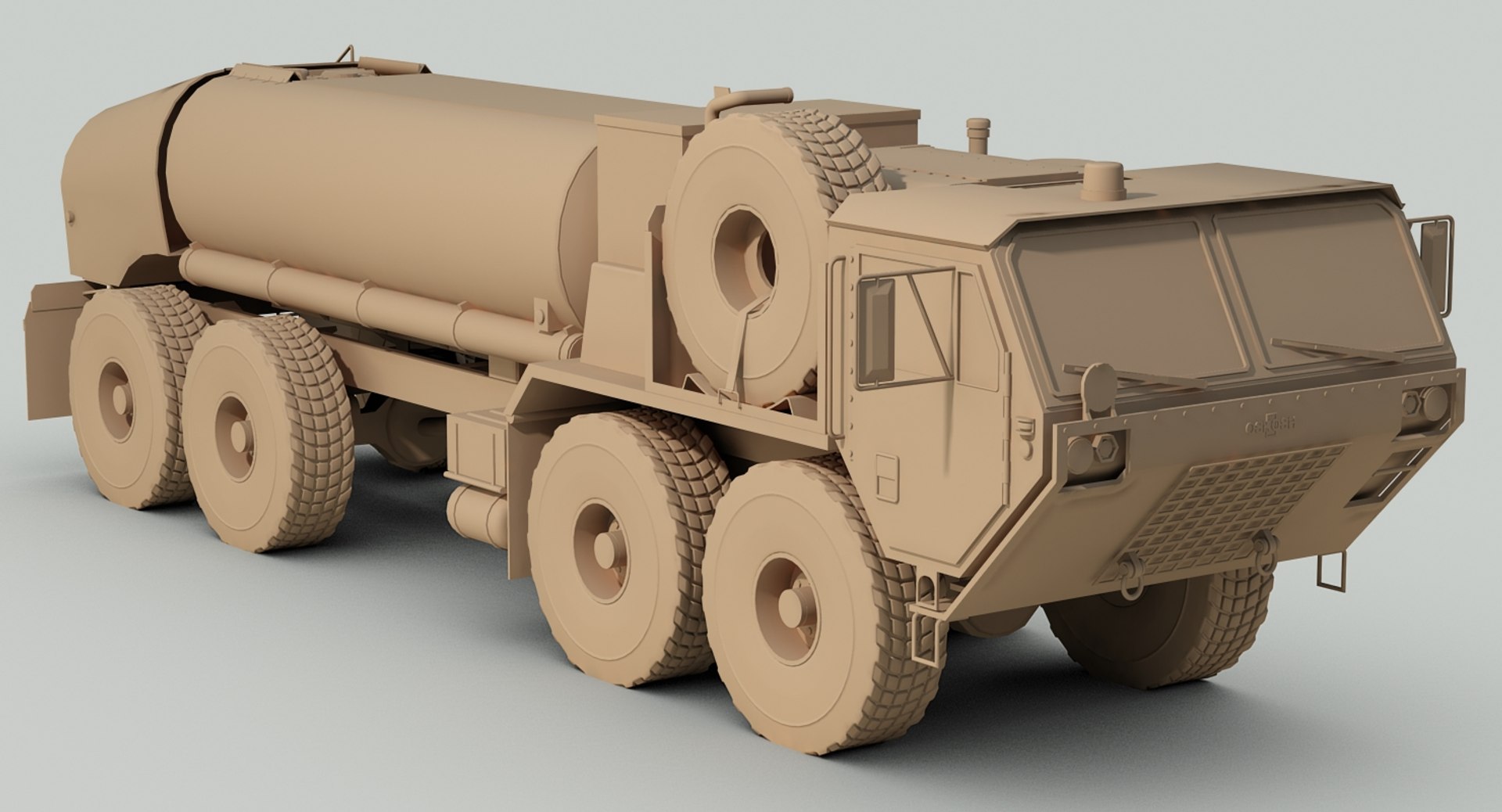 Oshkosh Hemtt M978 Fuel 3D Model - TurboSquid 1365658