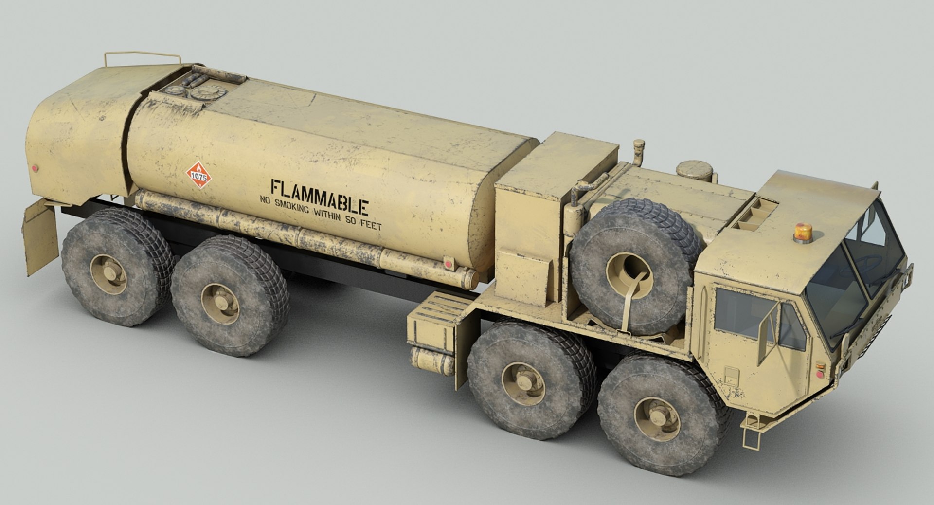 Oshkosh Hemtt M978 Fuel 3D Model - TurboSquid 1365658