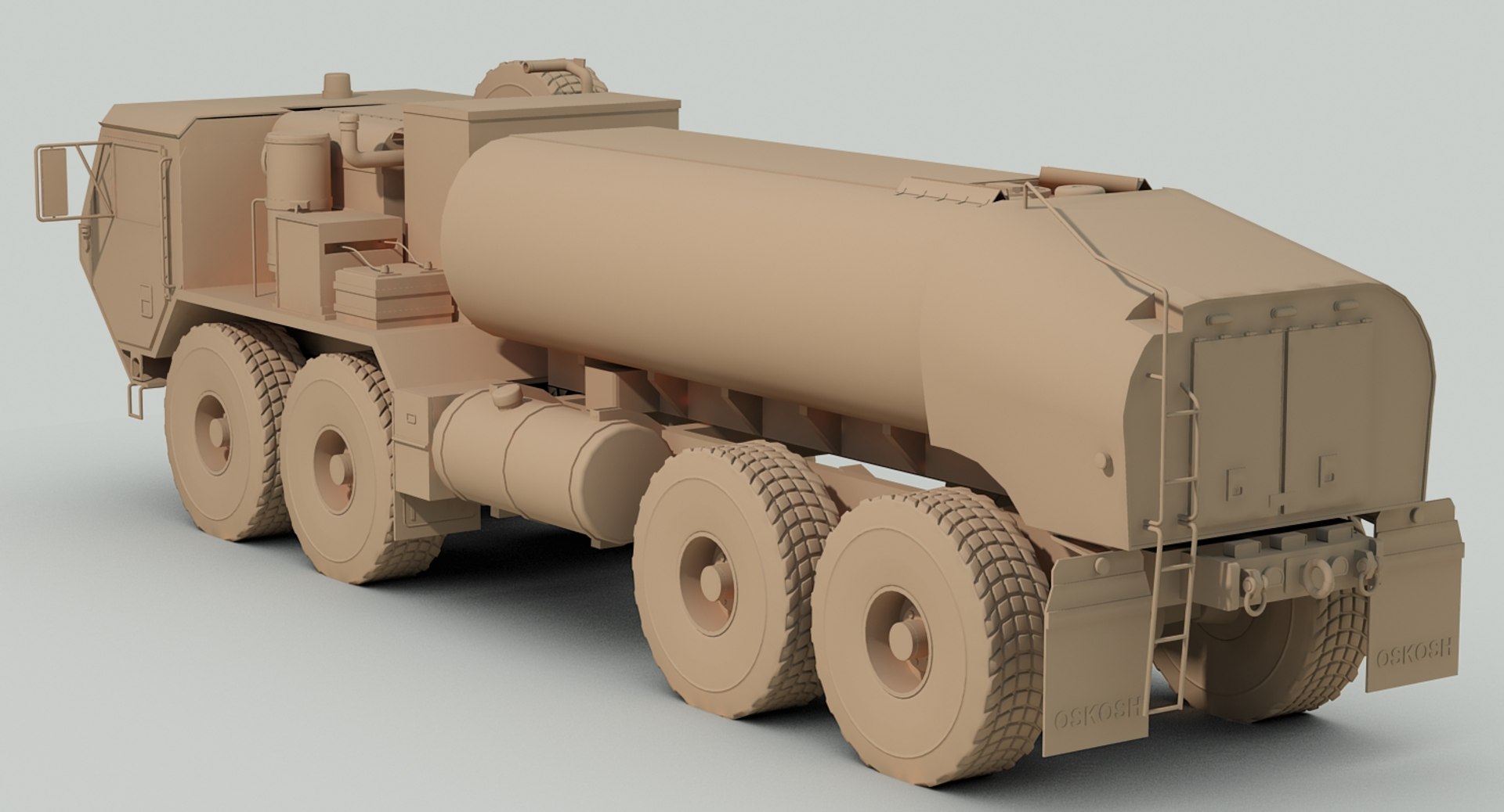 Oshkosh Hemtt M978 Fuel 3D Model - TurboSquid 1365658