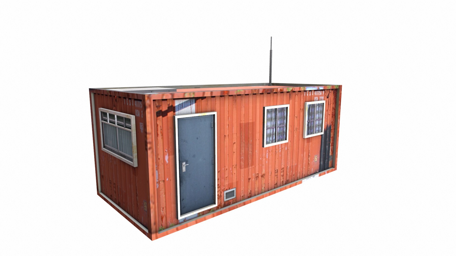 Office Container 3D Model - TurboSquid 2324153