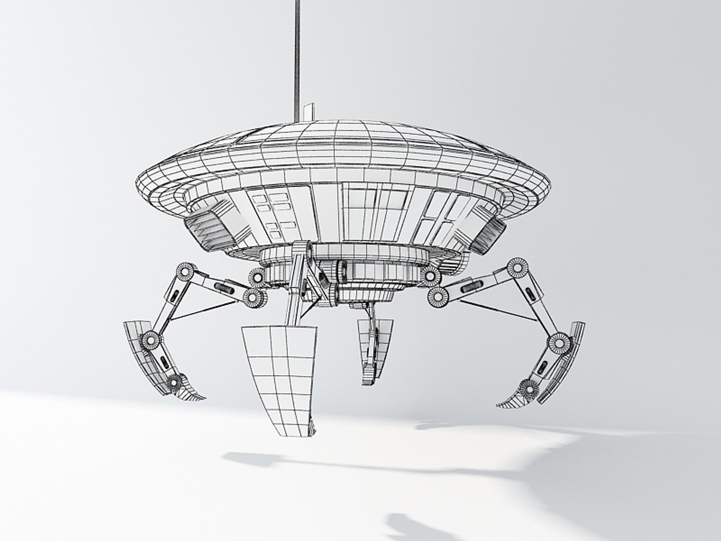 Spider Droid 3d Max