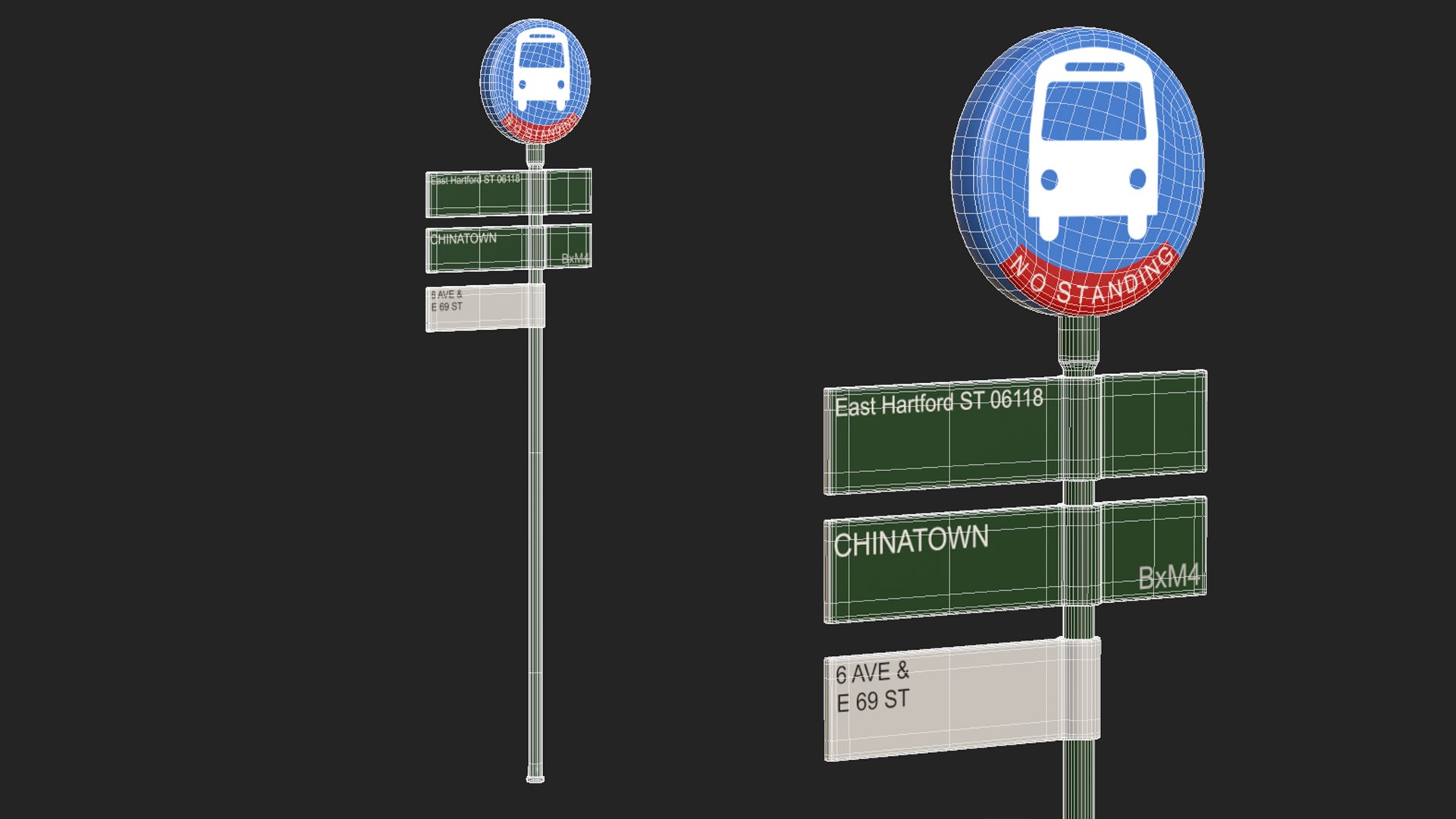 3D Traffic Sign 03 Model - TurboSquid 2275211