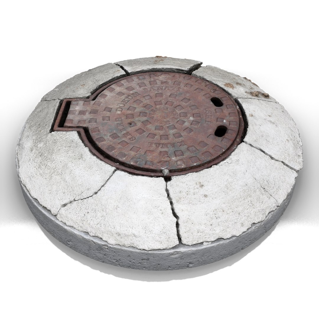 scanned sewer lid max