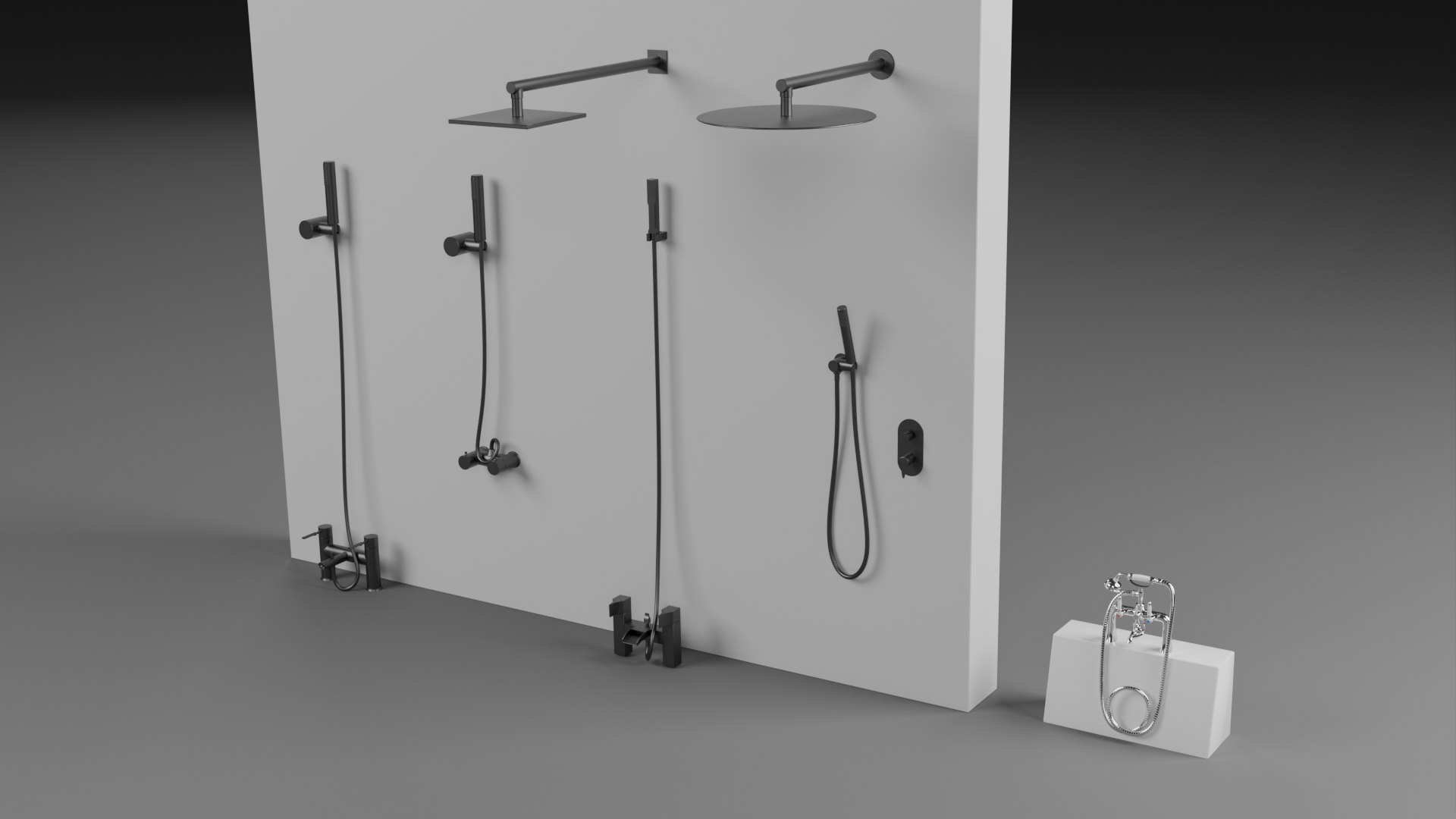Bathroom Collection 3D Model - TurboSquid 2213710