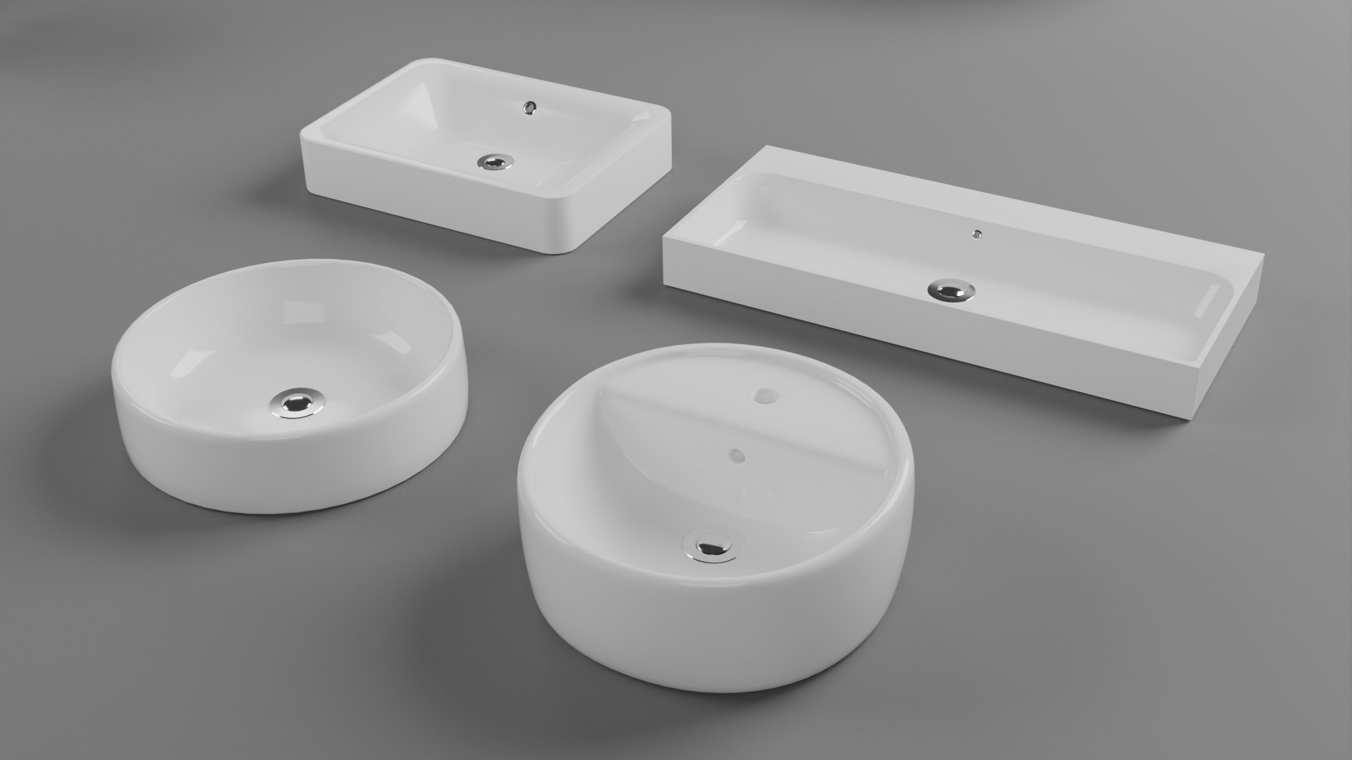 Bathroom Collection 3D Model - TurboSquid 2213710