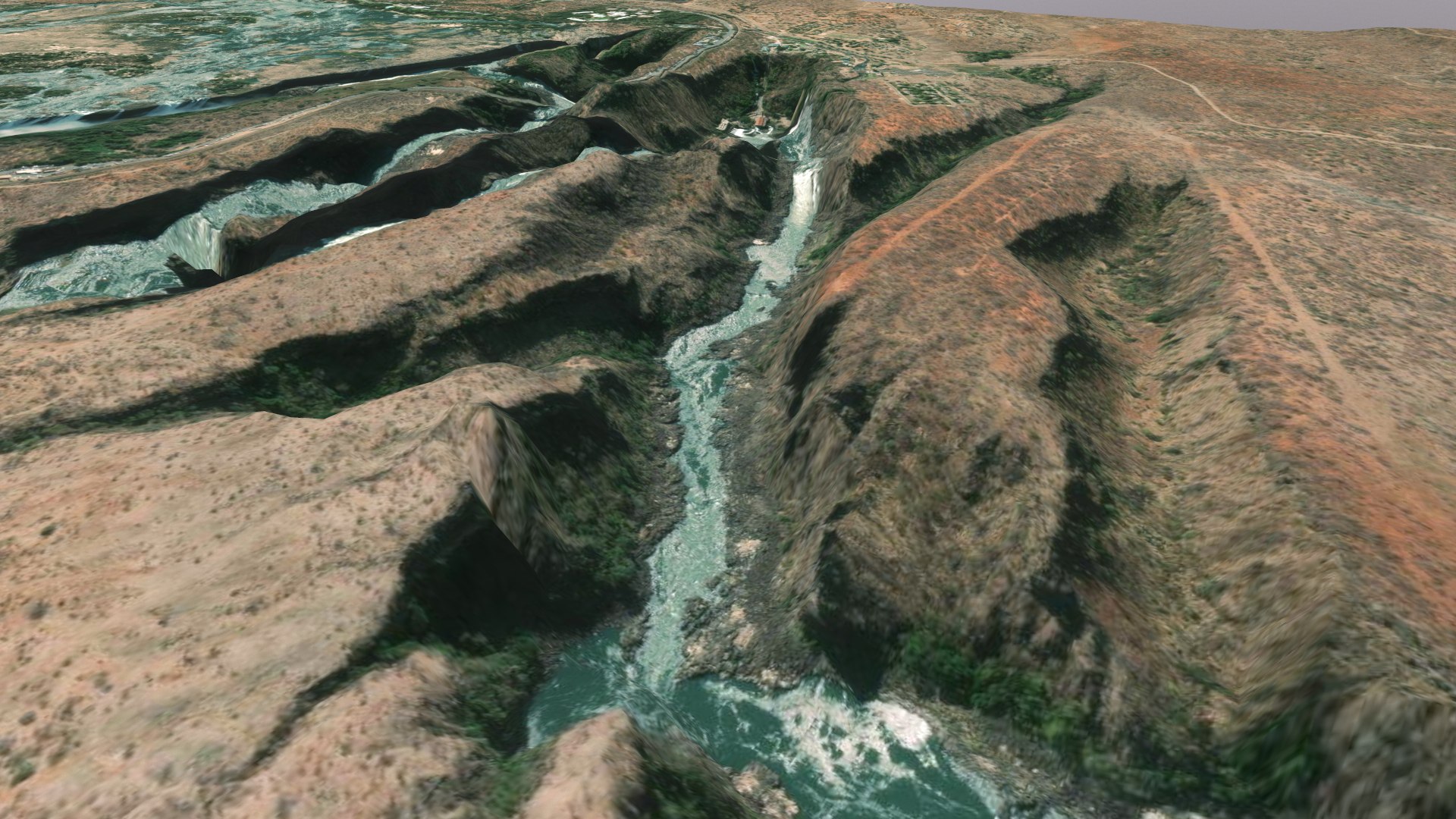 Landscape Victoria Falls 3D - TurboSquid 1853867