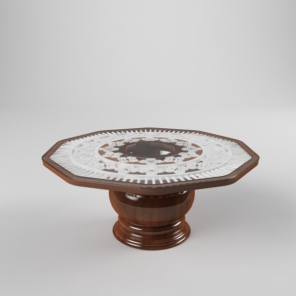 Table Islamic 3D Models for Download | TurboSquid