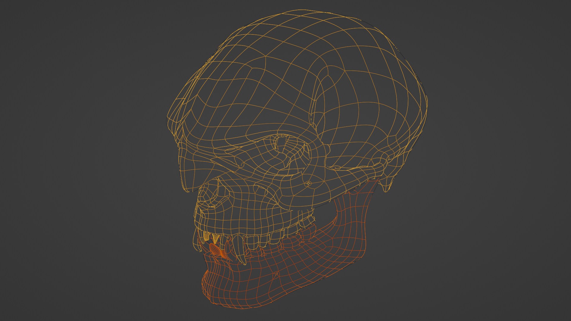 3D Creature Skull Model - TurboSquid 1989676