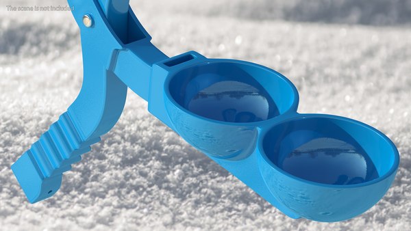 Snowball Maker Tools Collection 3D model - TurboSquid 1740316