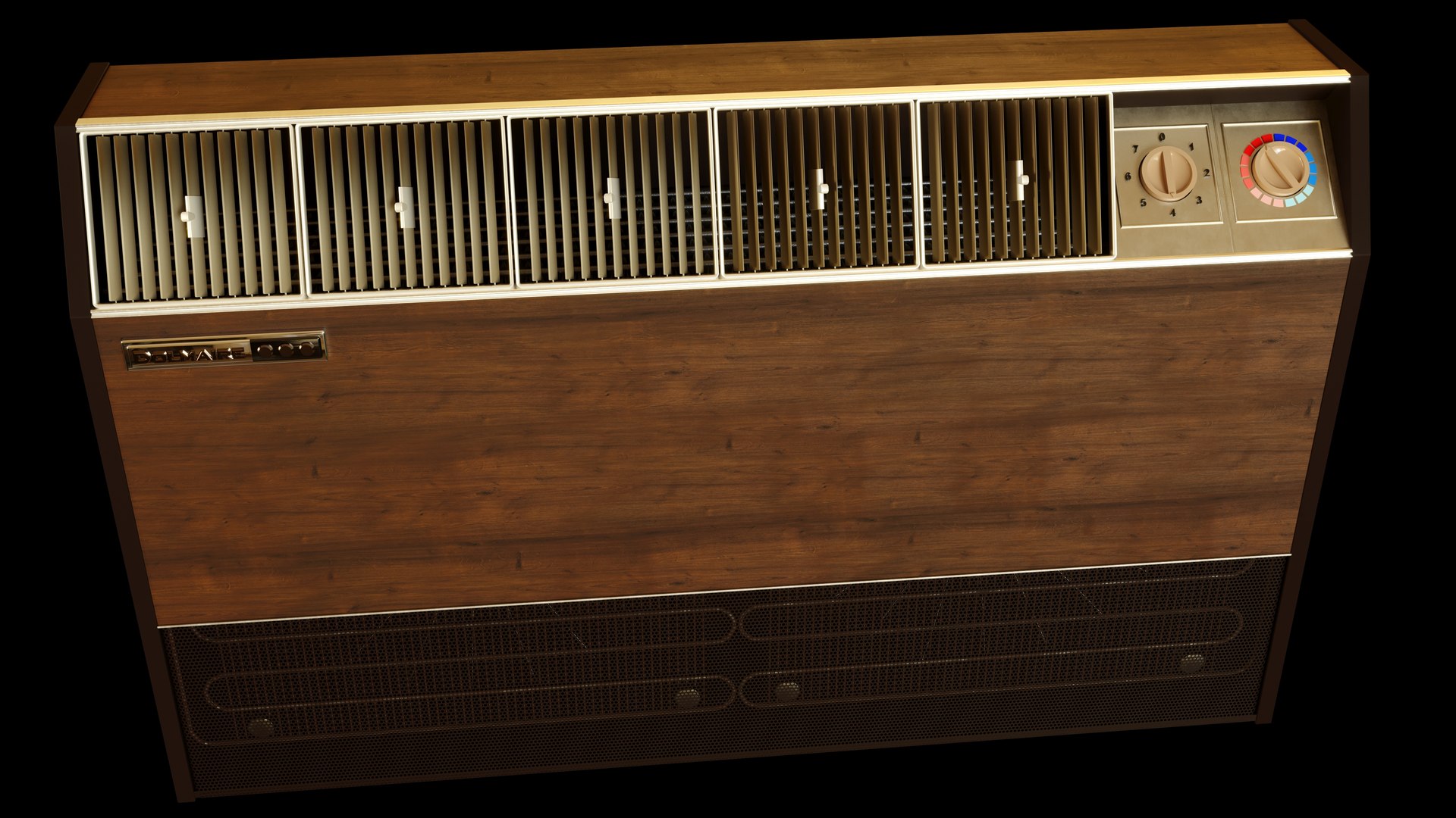 Vintage Floor Air Conditioner Model - TurboSquid 1782912