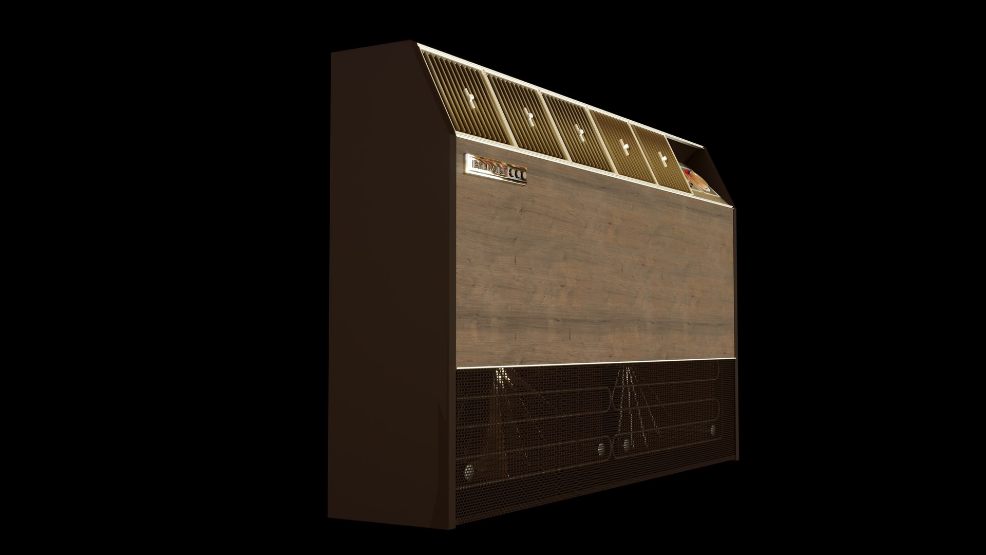 Vintage Floor Air Conditioner Model - TurboSquid 1782912