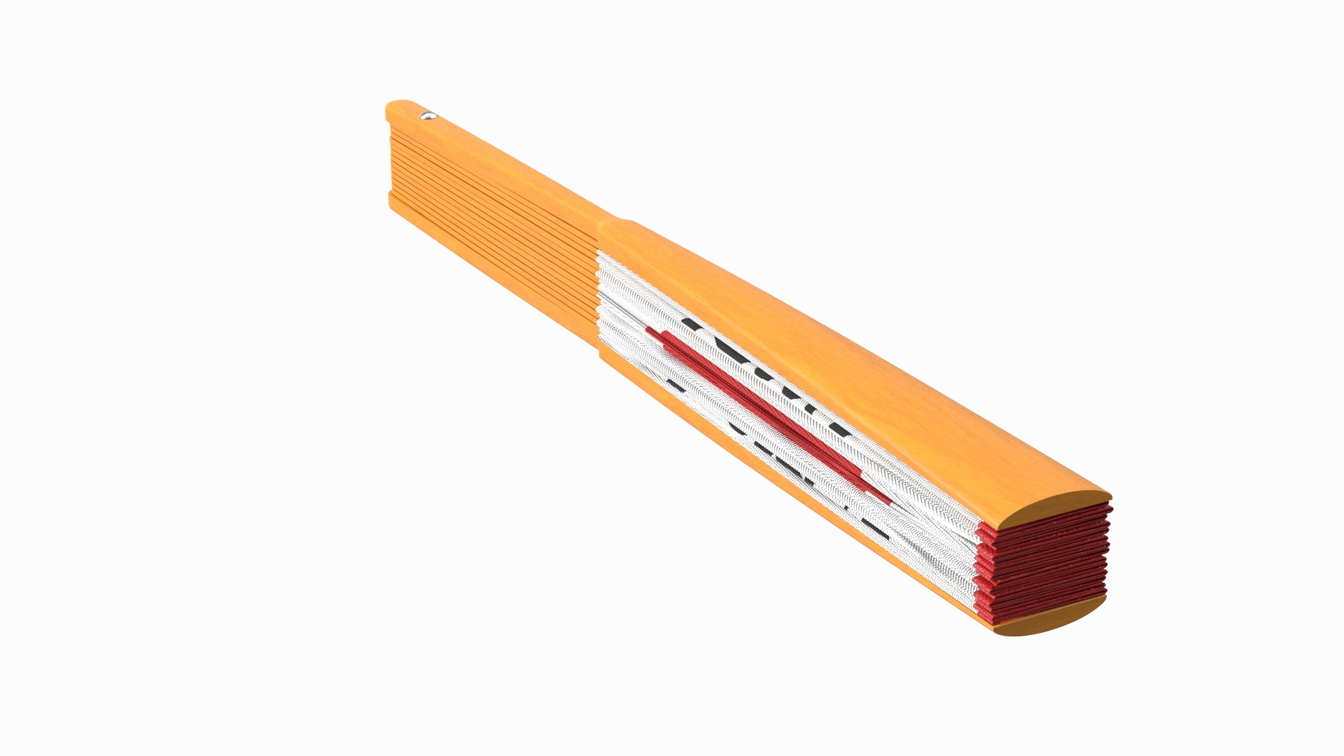 3D Traditional Japanese Fan Folded - TurboSquid 1821689