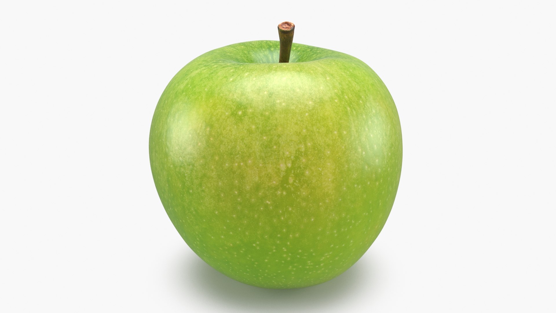 3D Model Green Apple V1 - TurboSquid 2052725