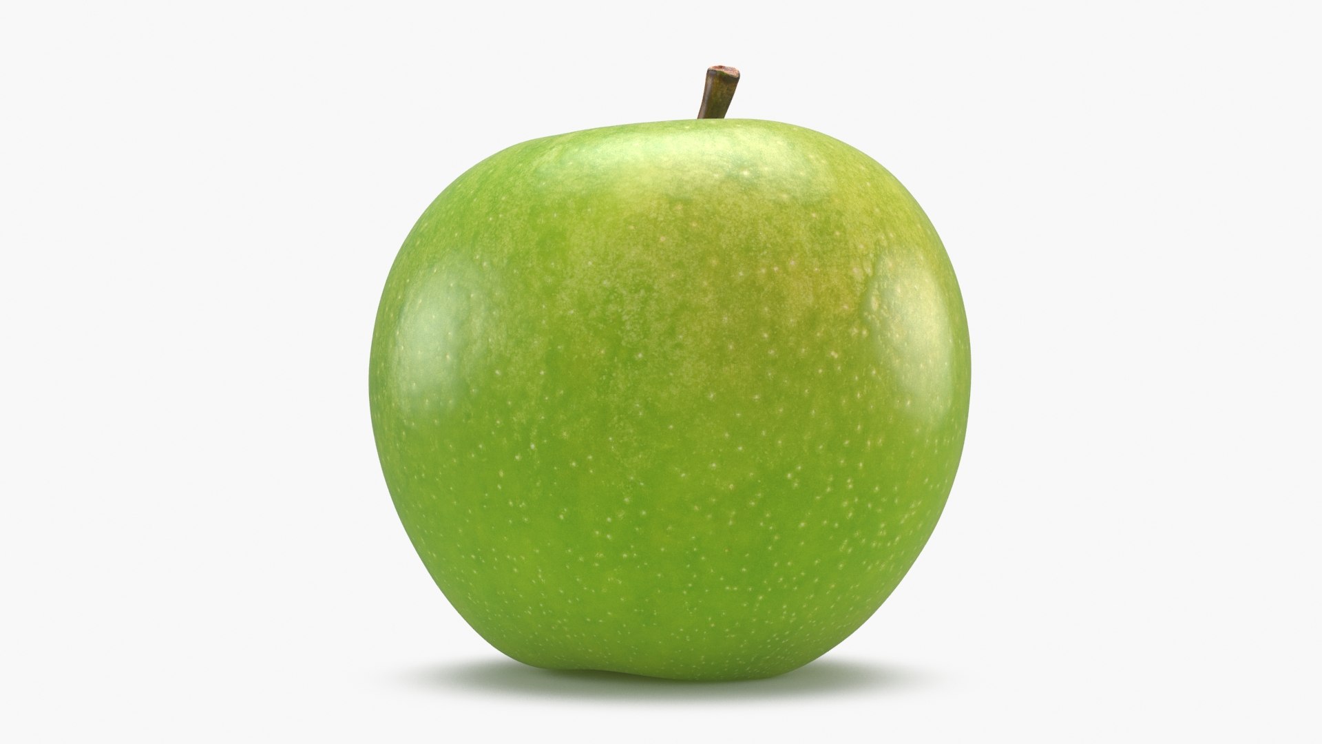 3D Model Green Apple V1 - TurboSquid 2052725