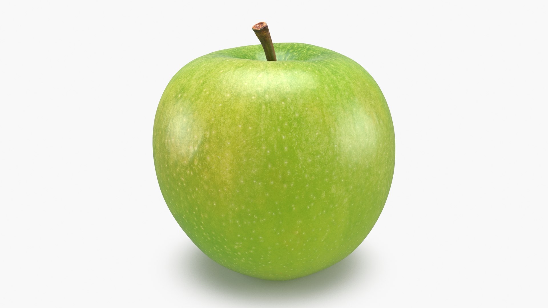 3D Model Green Apple V1 - TurboSquid 2052725