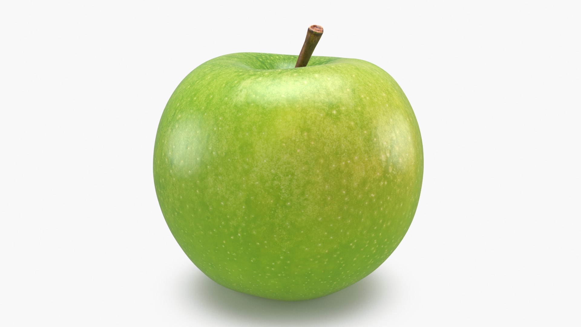3D Model Green Apple V1 - TurboSquid 2052725