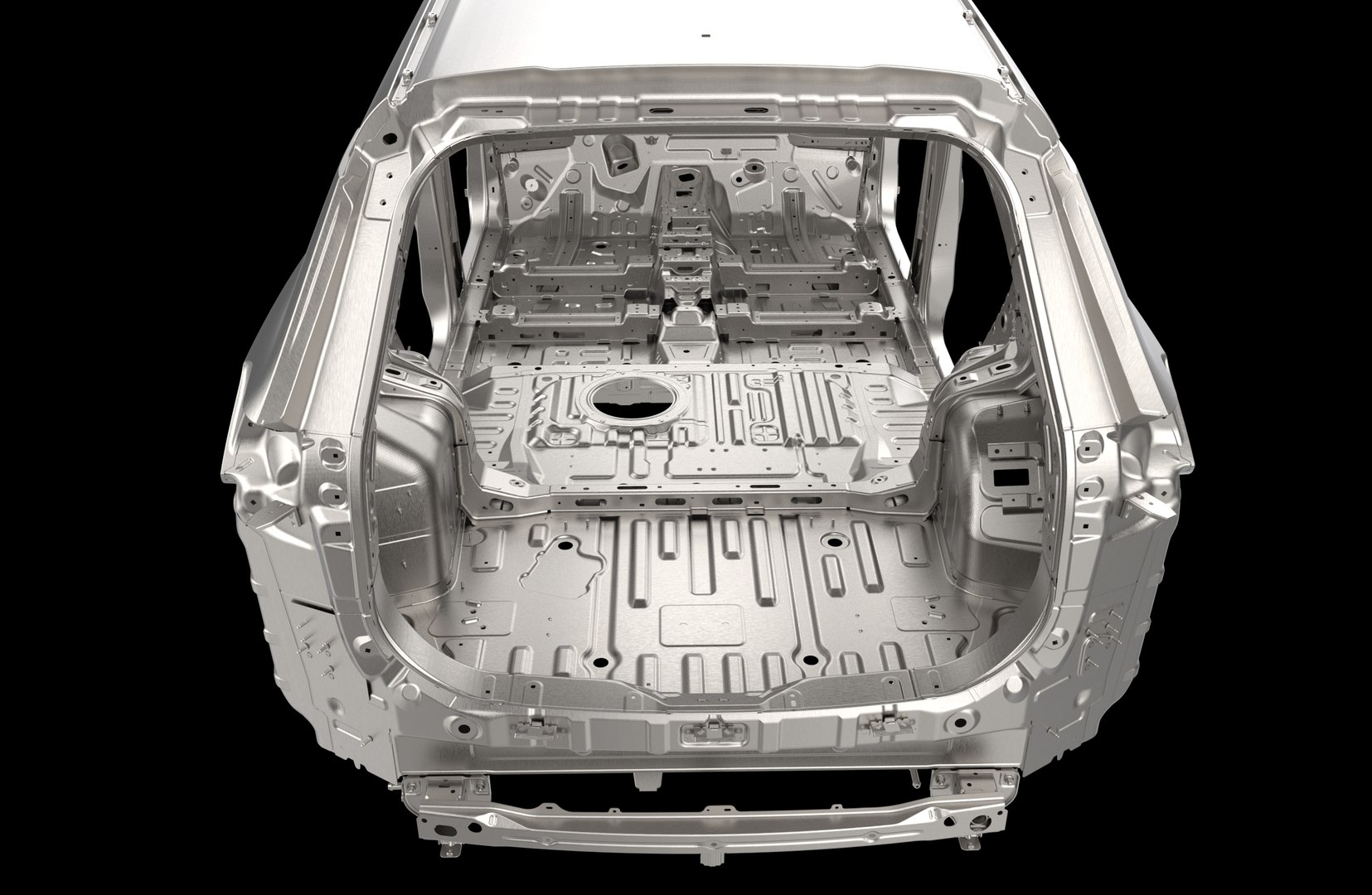 3D Model 3D SACN MODEL CHERY SUV Frame And Chassis 3D Model ...