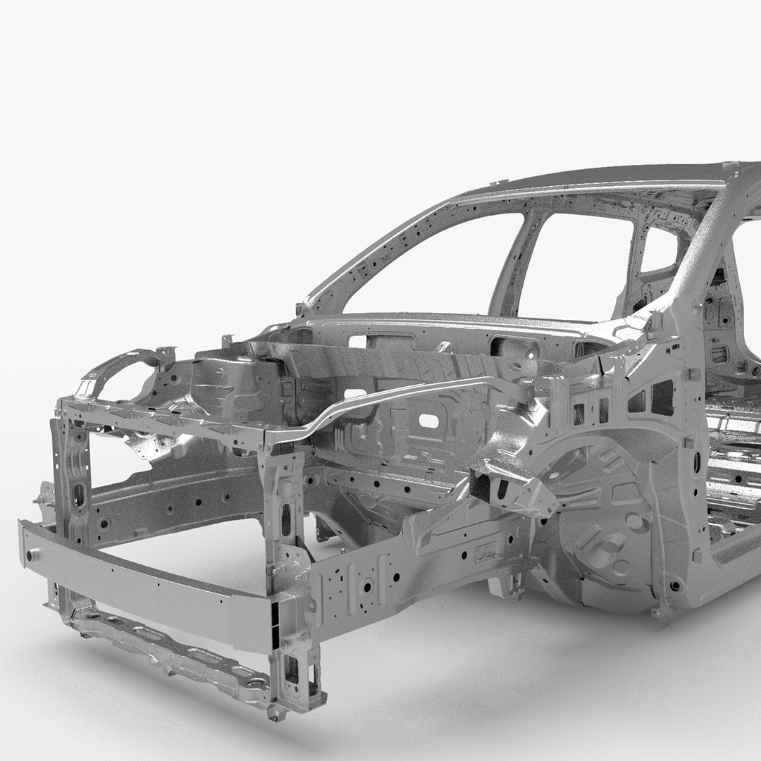 3D Model 3D SACN MODEL CHERY SUV Frame And Chassis 3D Model ...