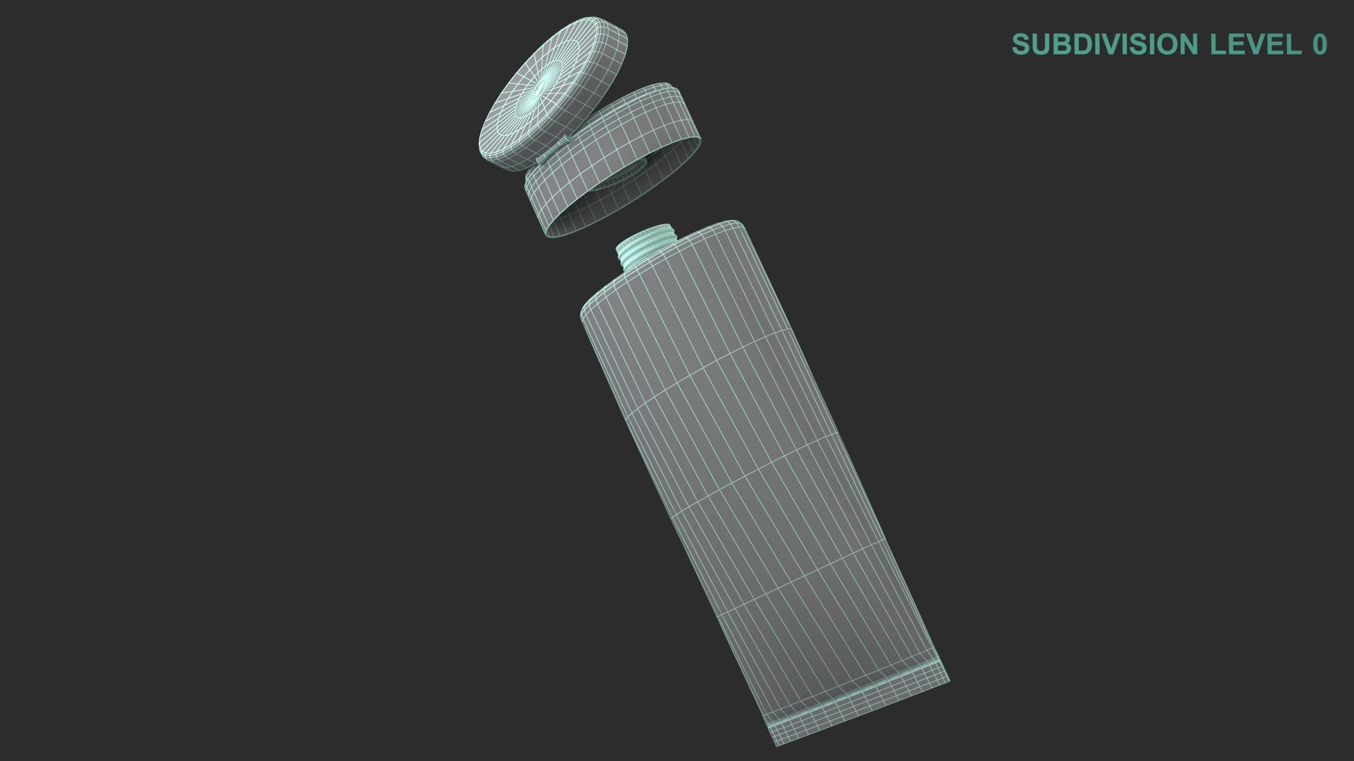 Tube Container 3D Model - TurboSquid 2137008