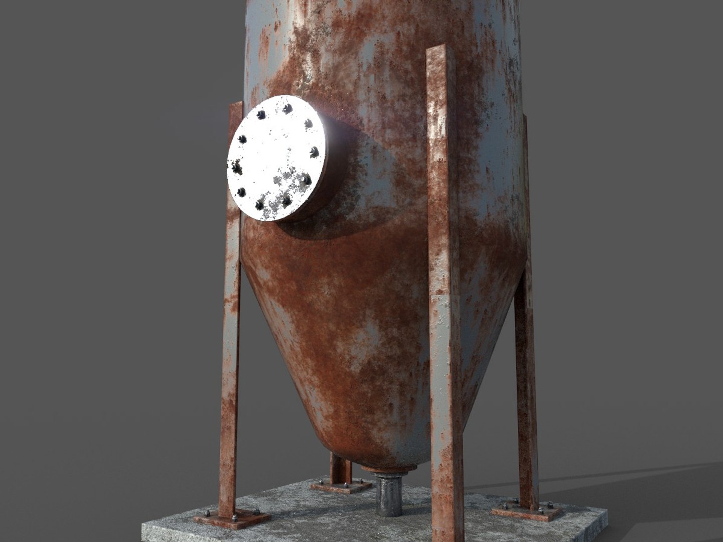 3D oil tank - TurboSquid 1674819